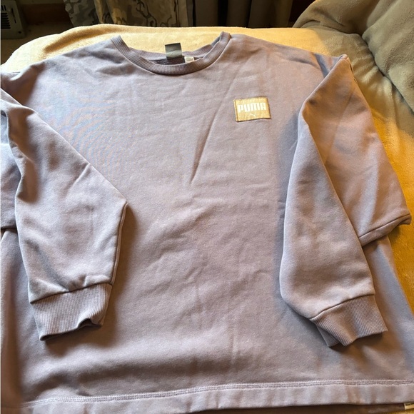 Puma | Sweaters | Puma Womans Light Purple Crewneck Sweater | Poshmark